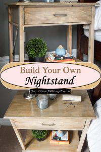 20 Free DIY Nightstand Plans - Mint Design Blog