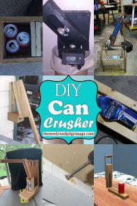24 Homemade DIY Can Crusher Ideas To Scrap Empty Cans - Mint Design Blog