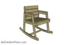 24 DIY Rocking Chair Plans - How To Build A Rocking Chair - Mint Design ...