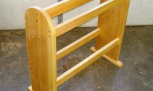 12 Free DIY Quilt Rack Plans ( With Images ) - Mint Design Blog