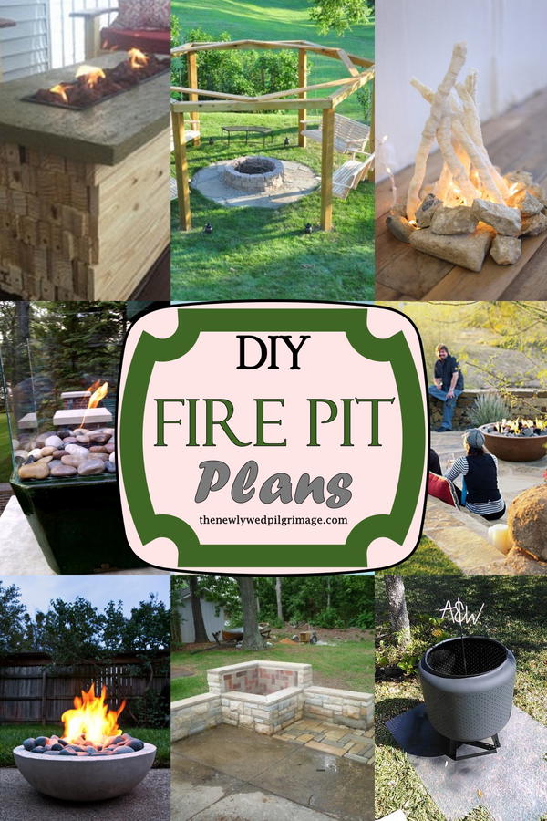 27 DIY Fire Pit Plans You Can Make Today - Mint Design Blog