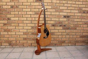 15 Free DIY Guitar Stand Plans To Keep Your Guitar Safe - Mint Design Blog