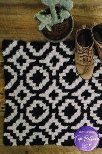 39 Free Crochet Rug Patterns For Any Room - Mint Design Blog