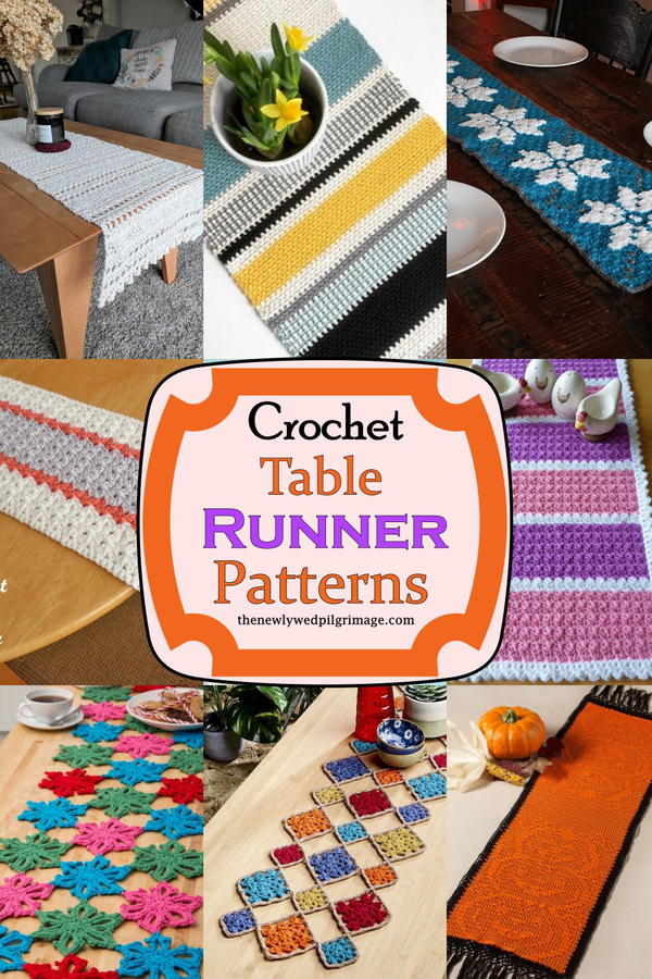 25 Free Crochet Table Runner Patterns - Mint Design Blog