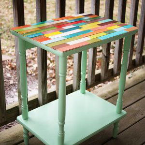 29 DIY Table Top Ideas You Can Make Today - Mint Design Blog