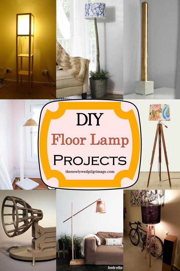 20 DIY Floor Lamp Projects - Mint Design Blog