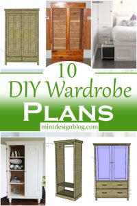 10 DIY Wardrobe Plans For Any Space - Easy And Affordable!