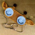 15 Free Crochet Sleep Mask Patterns - Mint Design Blog