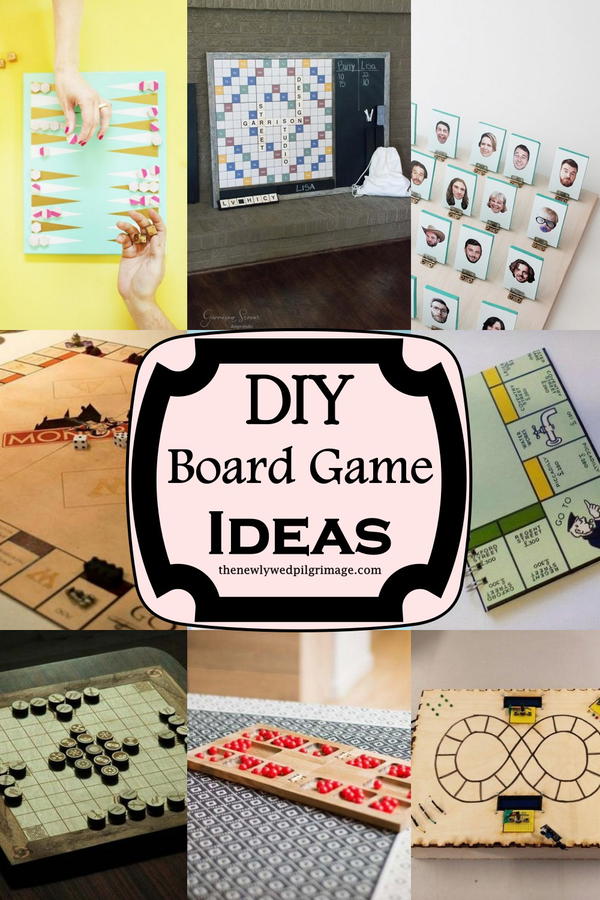 25 DIY Board Game Ideas For Fun - Mint Design Blog