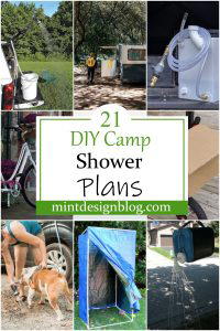 21 DIY Camp Shower Plans - Mint Design Blog