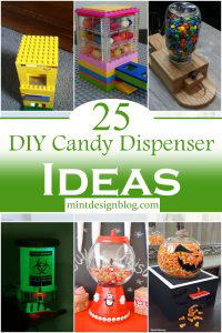 25 DIY Candy Dispenser Ideas You Can DIY Easily - Mint Design Blog