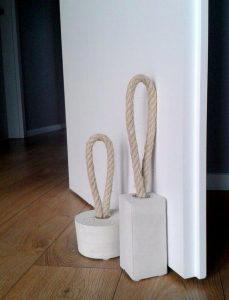 25 DIY Door Stopper Projects You Can Make At Home - Mint Design Blog
