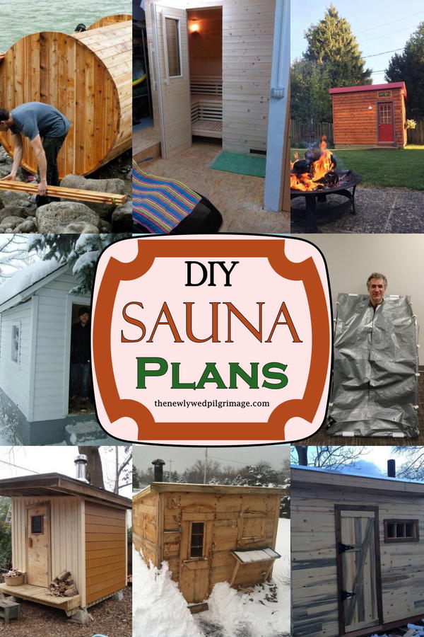 24 DIY Sauna Plans And Designs - Mint Design Blog