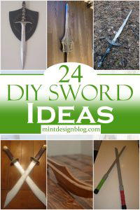 24 DIY Sword Ideas You Can Make At Home - Mint Design Blog