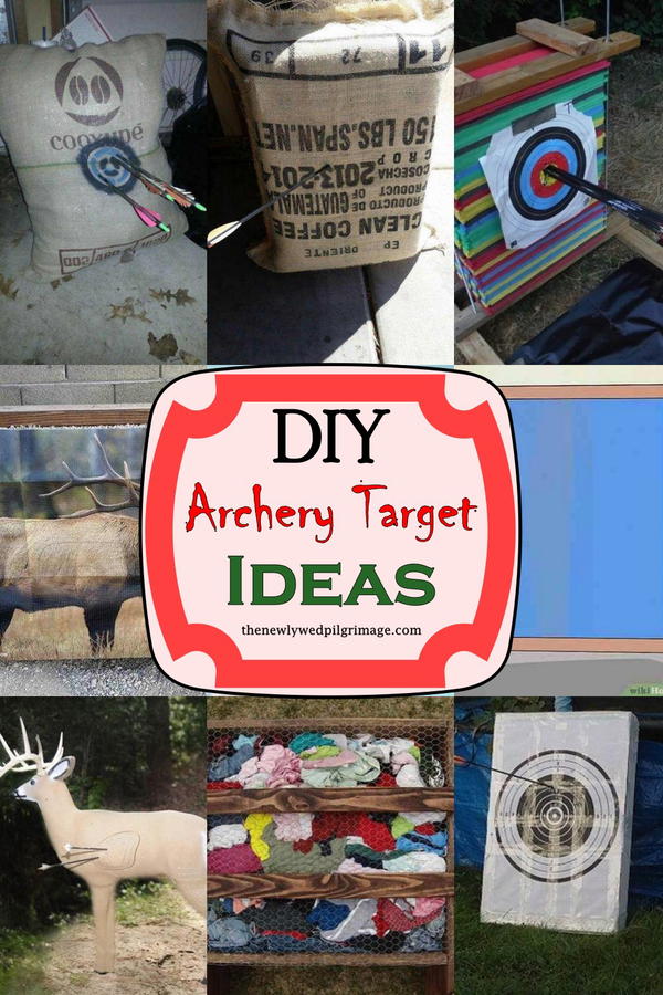 14 DIY Archery Target Ideas - Mint Design Blog