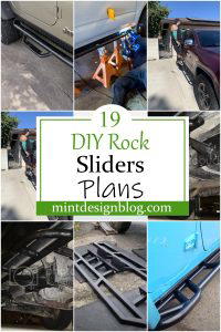 19 DIY Rock Sliders Plans - Mint Design Blog