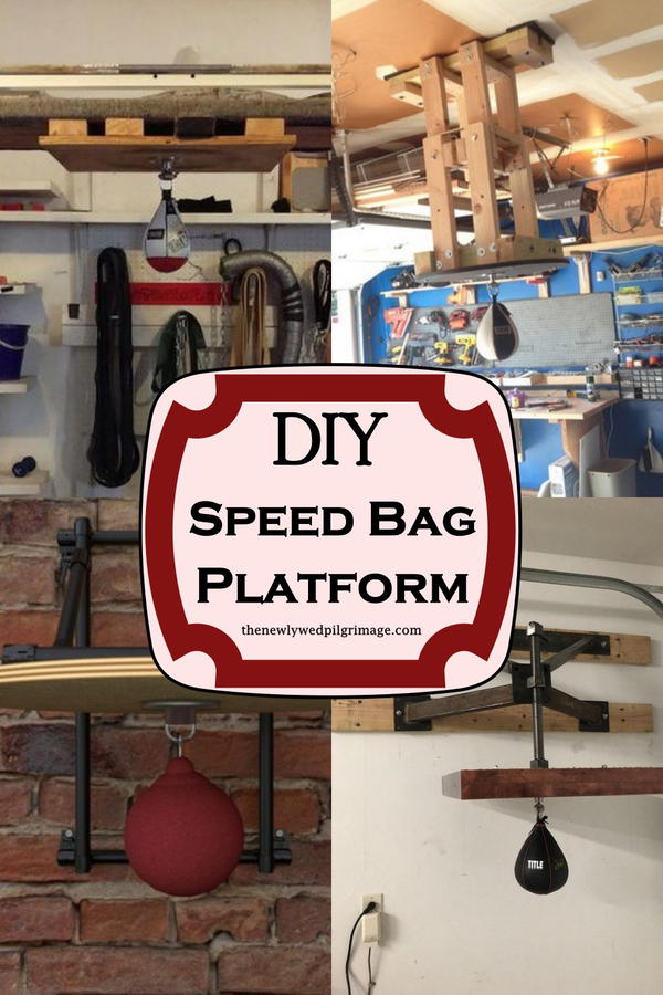 20 DIY Speed Bag Platform Ideas - Mint Design Blog