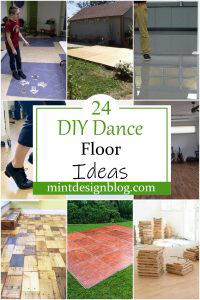24 DIY Dance Floor Ideas - Mint Design Blog