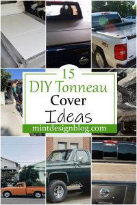 15 DIY Tonneau Cover Ideas - Mint Design Blog