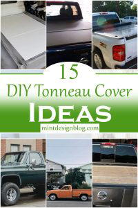 15 DIY Tonneau Cover Ideas - Mint Design Blog