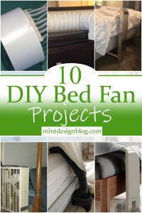 10 DIY Bed Fan Projects - Mint Design Blog