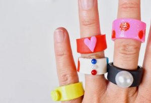 20 DIY Clay Ring Ideas For Women And Kids - Mint Design Blog