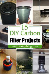 15 DIY Carbon Filter Projects For Cleaning - Mint Design Blog