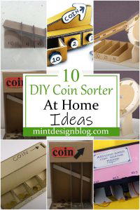 10 DIY Coin Sorter Ideas For Kids - Mint Design Blog