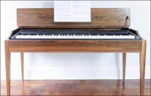 10 DIY Keyboard Stand Projects For Piano Lovers - Mint Design Blog