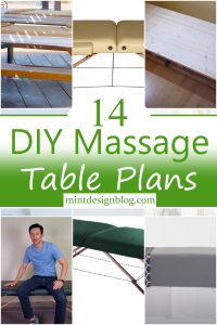 14 DIY Massage Table Plans For Home Use - Mint Design Blog