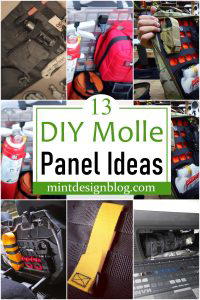 13 DIY Molle Panel Ideas - Mint Design Blog