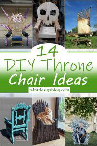 14 DIY Throne Chair Ideas For Royal Ambience - Mint Design Blog
