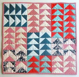 16 Free Modern Mini Quilt Patterns - Mint Design Blog
