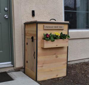 16 DIY Parcel Drop Box Plans - Mint Design Blog
