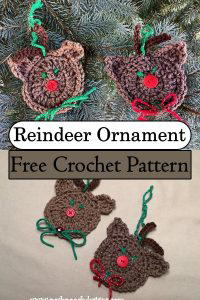 25 Crochet Reindeer Patterns For Holiday Season - Mint Design Blog