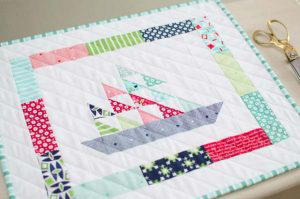 16 Free Modern Mini Quilt Patterns - Mint Design Blog