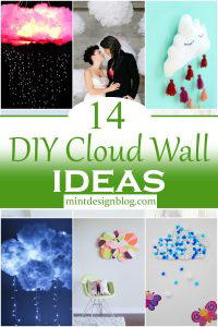 14 DIY Cloud Wall Ideas For Cloudy Decorations - Mint Design Blog