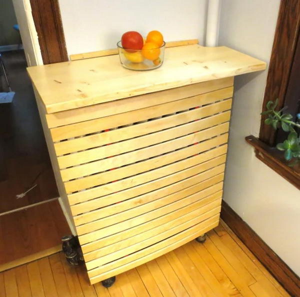 13 Custom DIY Radiator Cover Ideas For Home Decor - Mint Design Blog