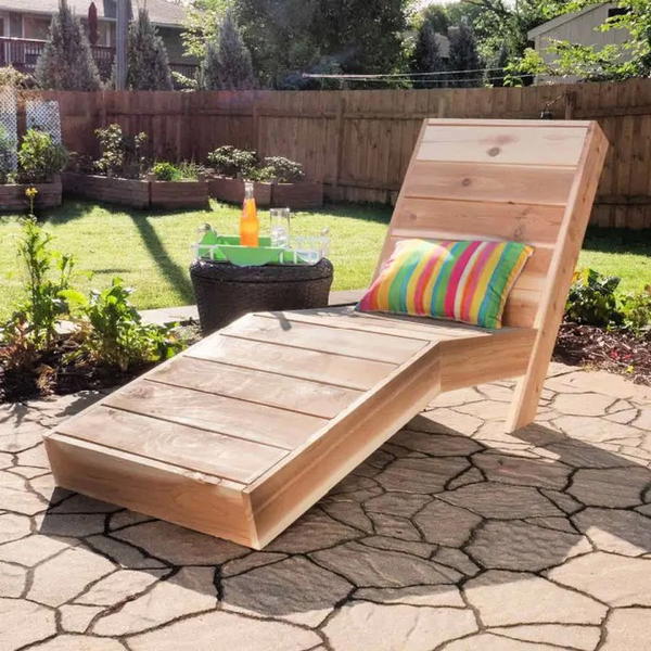 15 DIY Chaise Lounge Ideas For Outdoor - Mint Design Blog