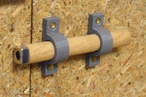 12 DIY Door Lock Ideas From Cheap Materials - Mint Design Blog