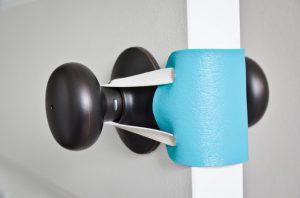 12 DIY Door Lock Ideas From Cheap Materials - Mint Design Blog