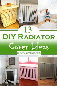 13 Custom DIY Radiator Cover Ideas For Home Decor - Mint Design Blog