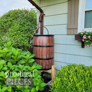 15 DIY Rain Barrel Ideas For Collecting Rain Water - Mint Design Blog