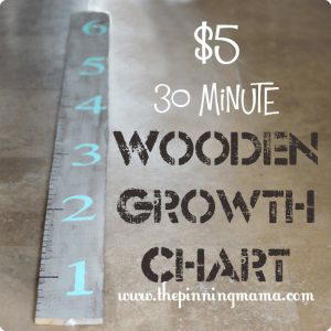 15 DIY Height Chart Ideas For Kids - Mint Design Blog