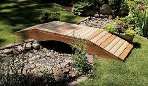 12 Useful DIY Garden Bridge Ideas For Backyard - Mint Design Blog