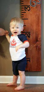 15 DIY Height Chart Ideas For Kids - Mint Design Blog