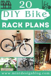 20 DIY Bike Rack Plans You Can Build Today - Mint Design Blog
