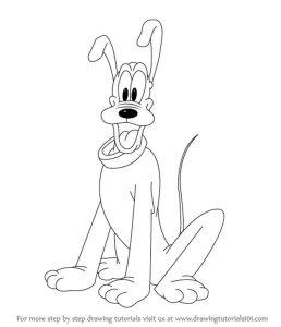 13 Easy Pluto Drawing Ideas For Kids - Mint Design Blog