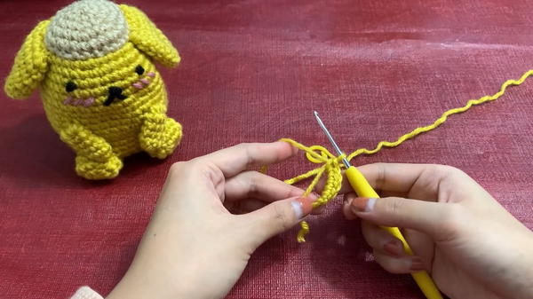 Sweet Crochet Pompompurin Amigurumi for Home Decor - Mint Design Blog