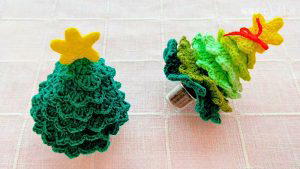 Fun Crochet Christmas Tree Pattern to Stitch for Decor - Mint Design Blog
